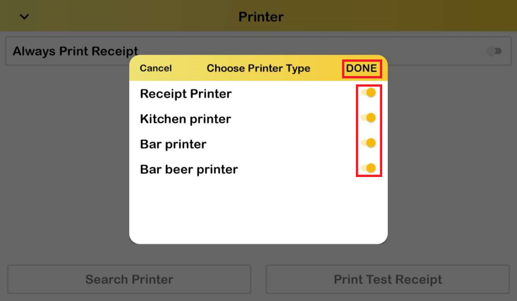 Printer – How to set the printer? – BIGPOS Support
