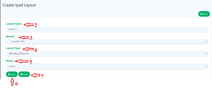 Ipad Layout – Create Ipad Layout – BIGPOS Support