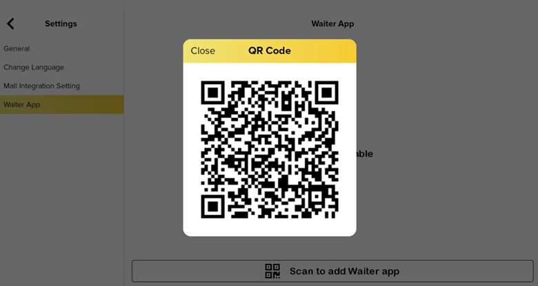 Settings – How to enable local server for BIG Waiter? – BIGPOS Support