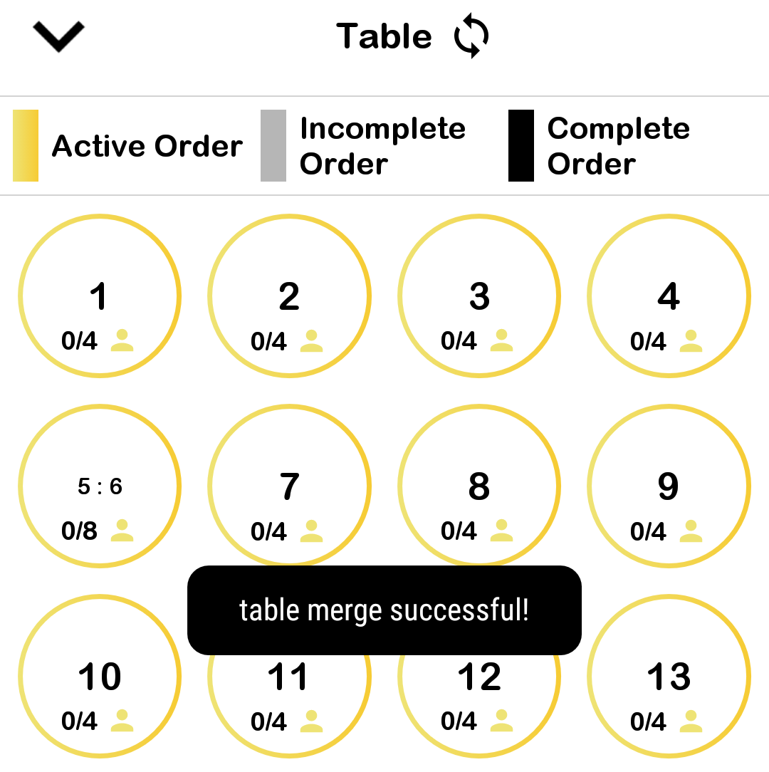 BIG Waiter – Table Management – BIGPOS Support