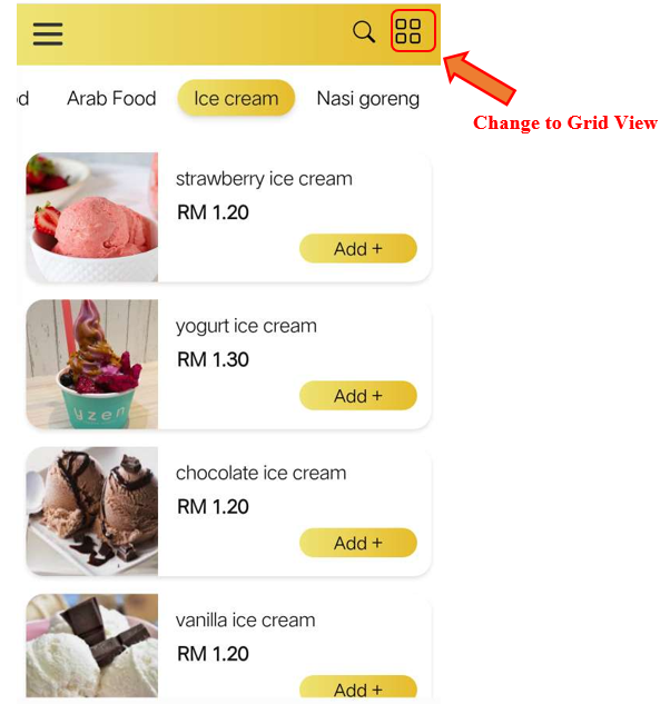 How to Switch between Grid View and List View? – BIGPOS Support
