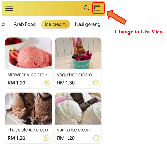 How to Switch between Grid View and List View? – BIGPOS Support