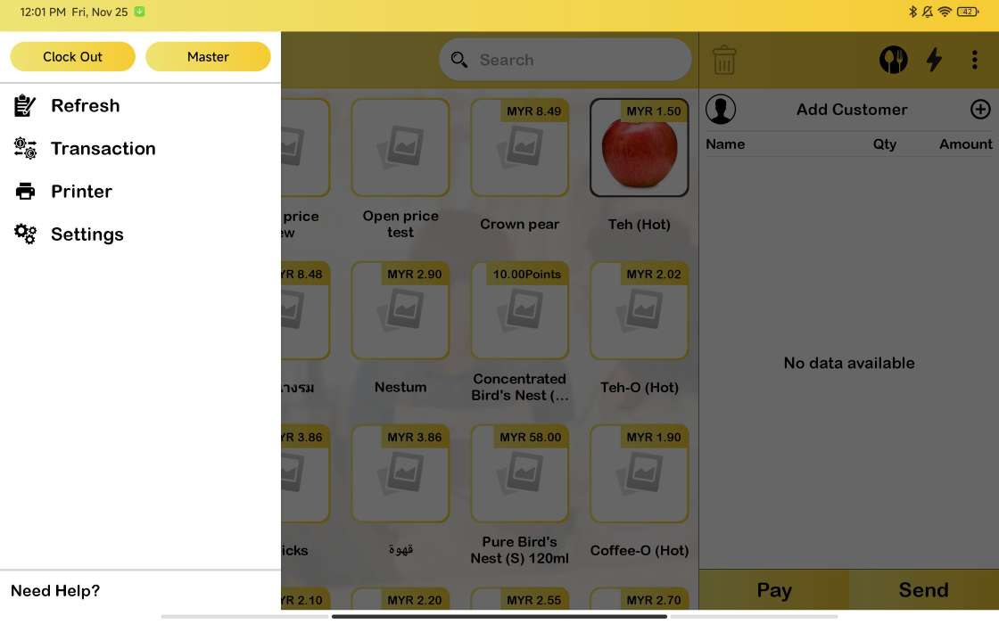 Settings – How to enable sub device printer setting function? – BIGPOS Support