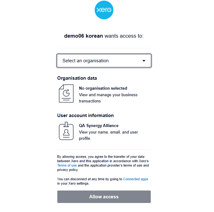 Xero Configuration – Set up Xero Configuration in BIG POS. – BIGPOS Support