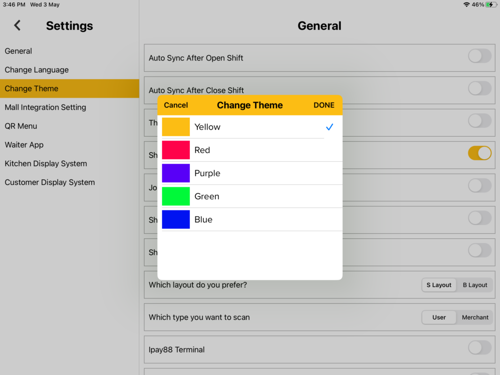 How to customize the POS display layout (S Layout/B Layout) in BIGPOS ...