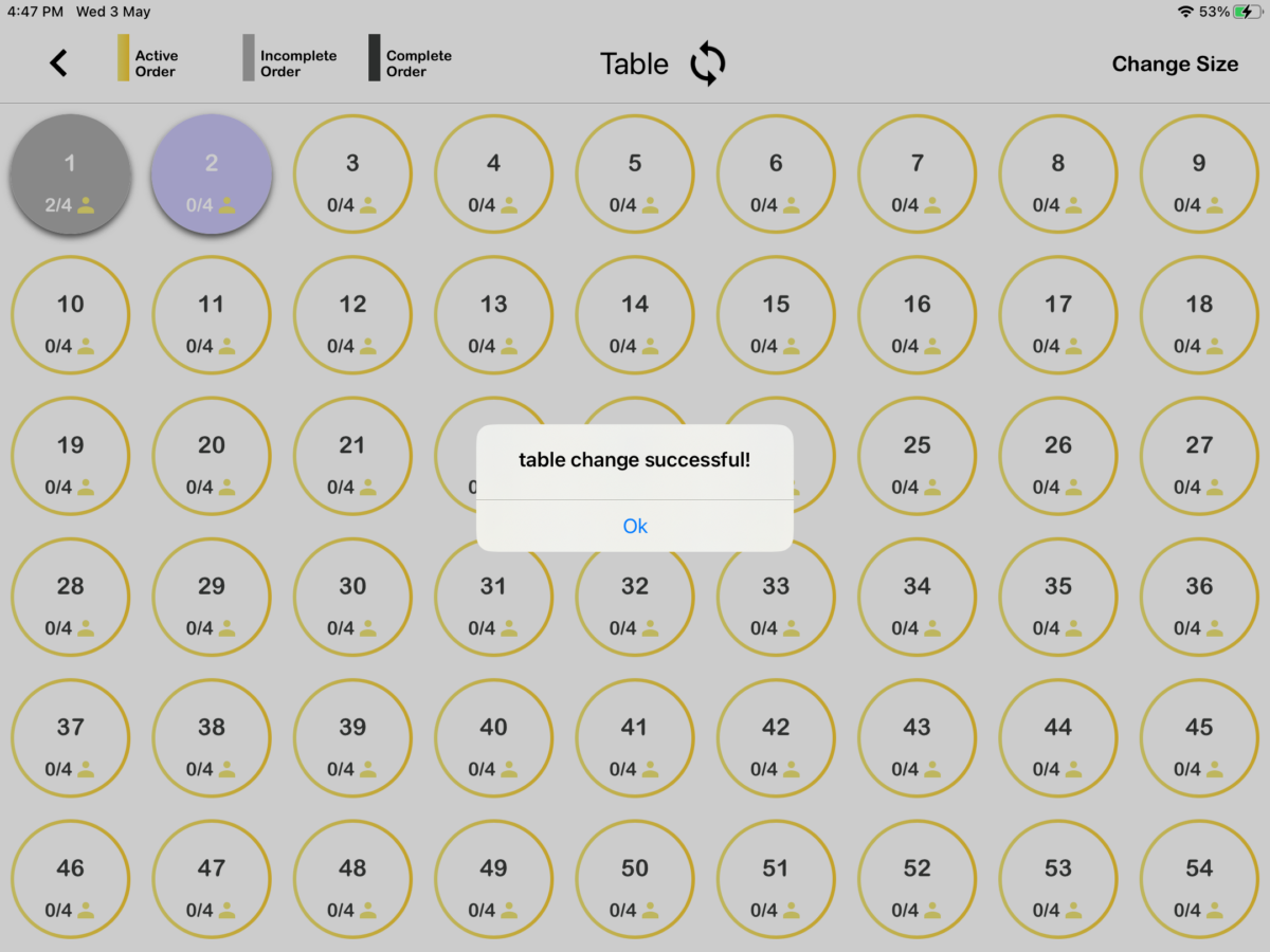 How to change or merge table function in BIGPOS System? – BIGPOS Support