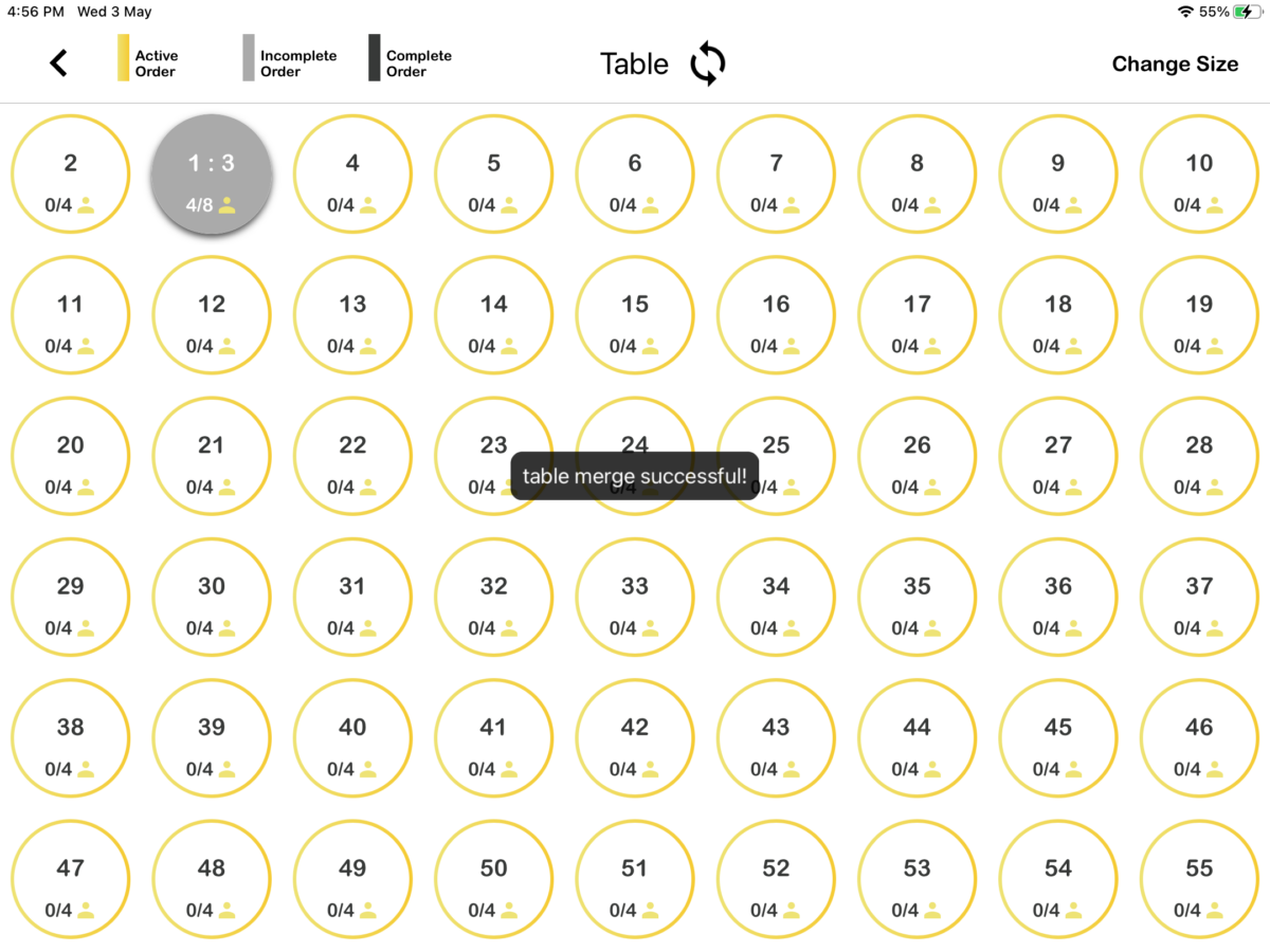 How to change or merge table function in BIGPOS System? – BIGPOS Support