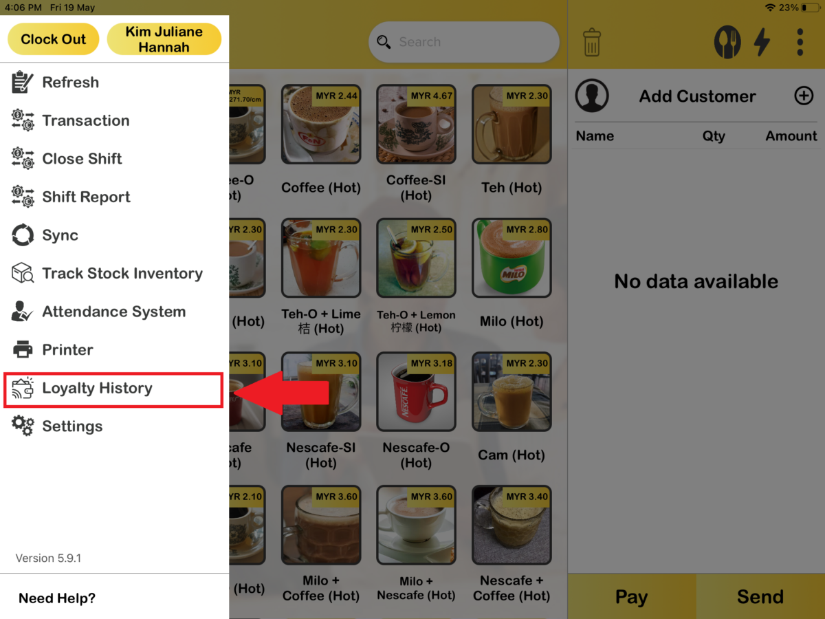 How do members sign up or sign in with Loyalty QR using QR scanner and ...