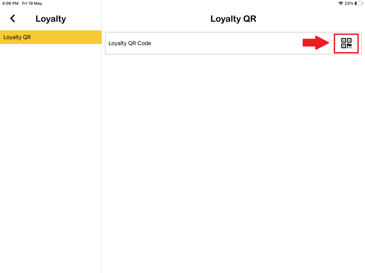 How do members sign up or sign in with Loyalty QR using QR scanner and ...