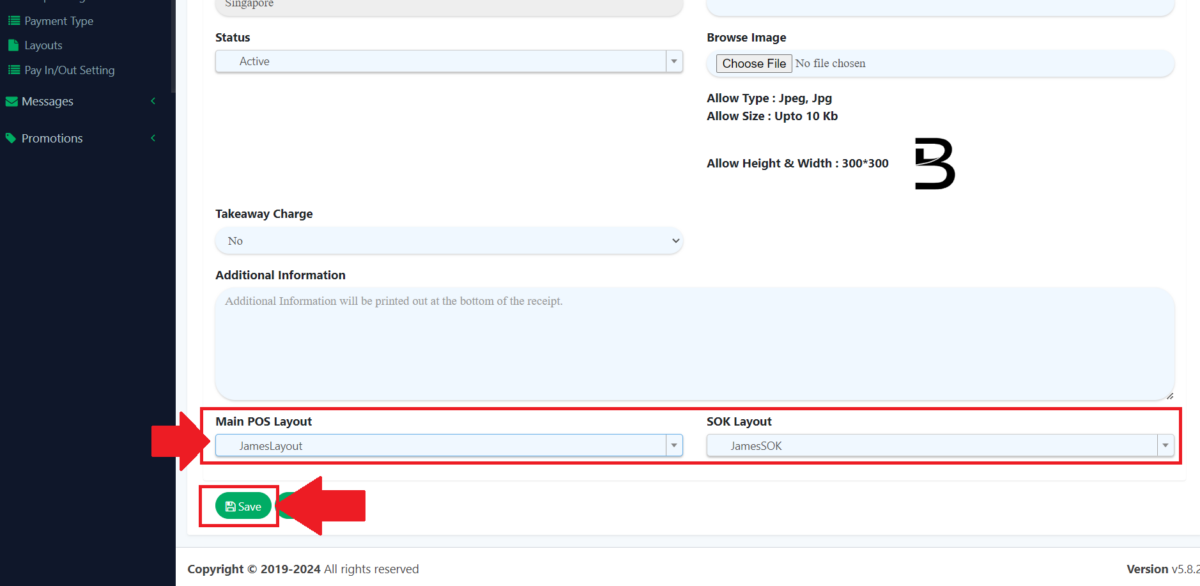 How to create an SOK layout and Main POS layout in web admin? – BIGPOS ...