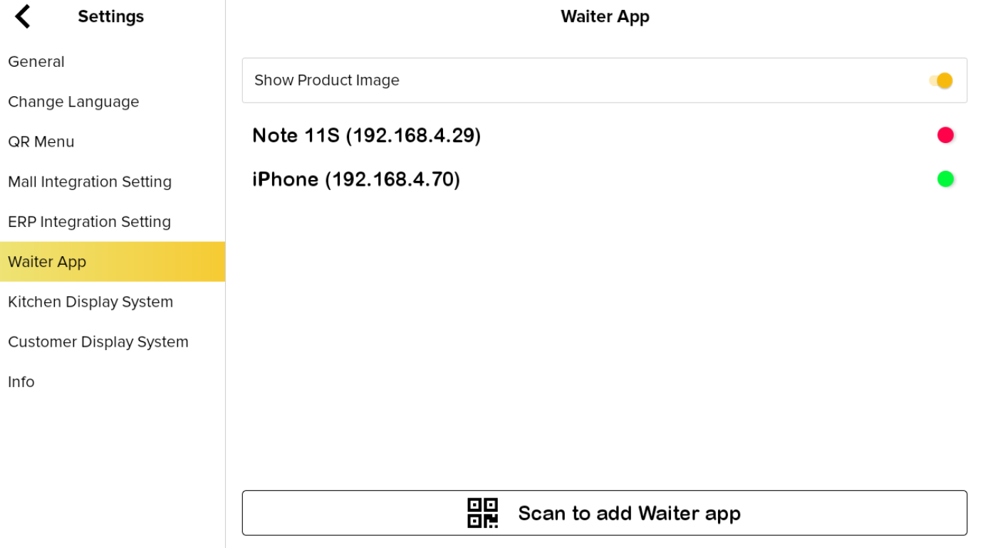 How to use multiple Big Waiter Apps Connection – BIGPOS Support