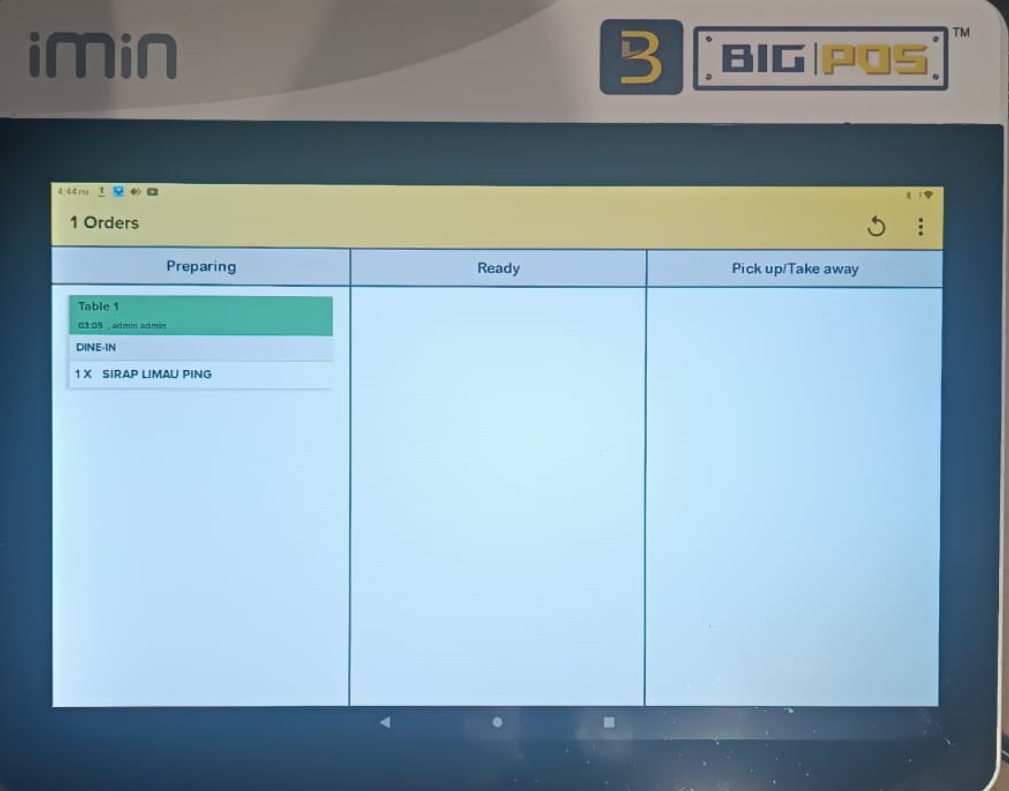 How to use multiple Kitchen Display System (KDS) connection – BIGPOS Support