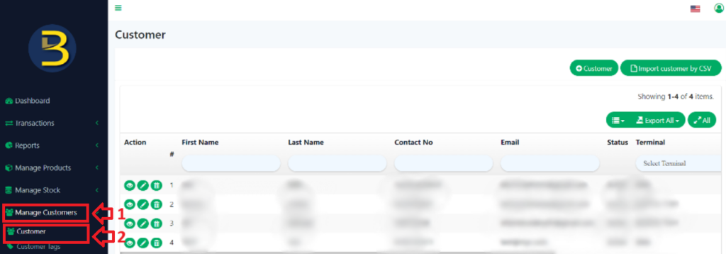 Invoice changes – BIGPOS Support