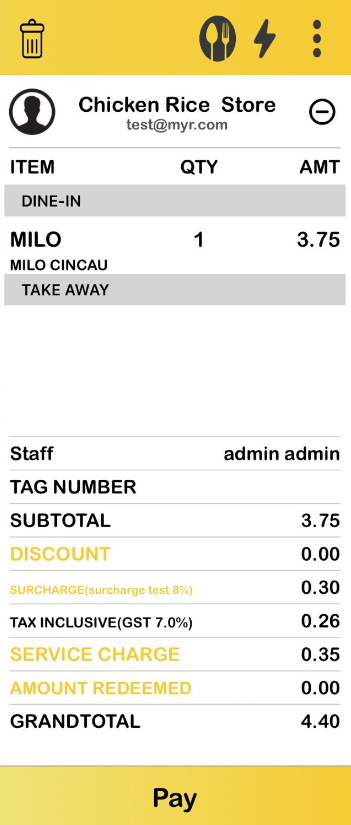 Invoice changes – BIGPOS Support