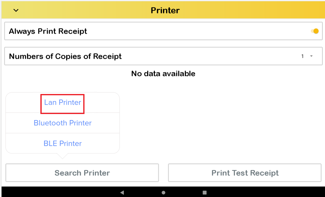 How to use multiple printers to print out order receipts in BIGPOS Pro and Lite? – BIGPOS Support