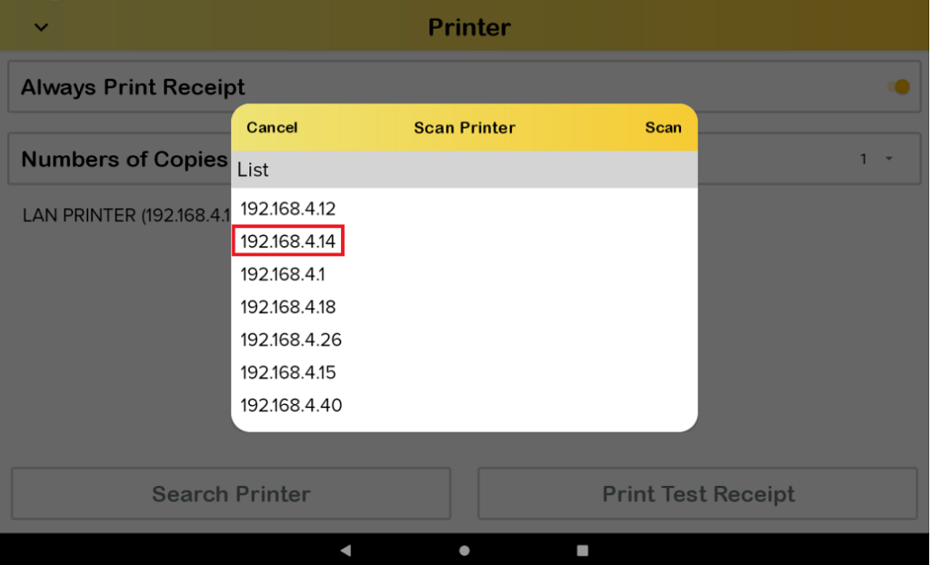 How to use multiple printers to print out order receipts in BIGPOS Pro and Lite? – BIG POS Support