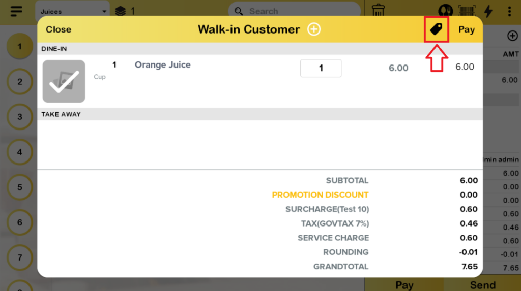 Manual Apply Promotion – BIGPOS Support