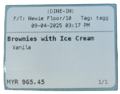 Table & Floor Management – BIGPOS Support