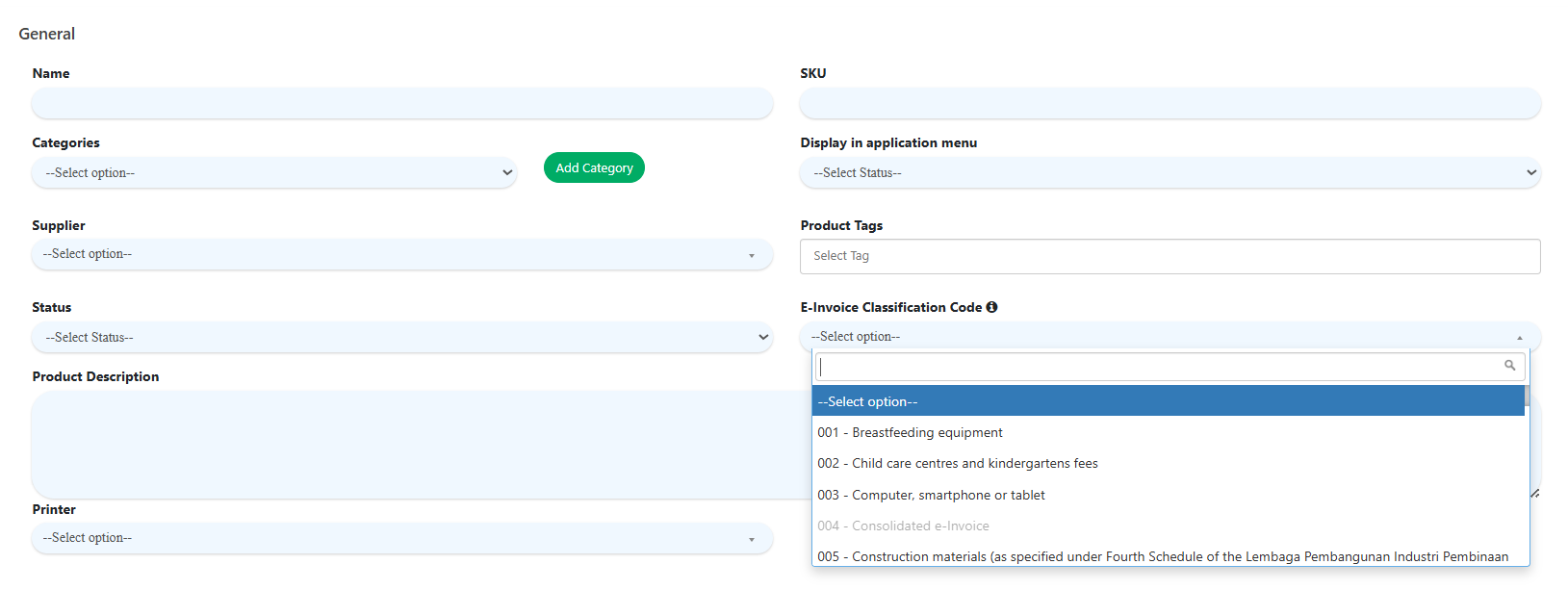 E-Invoicing Setup Guide – BIGPOS Support