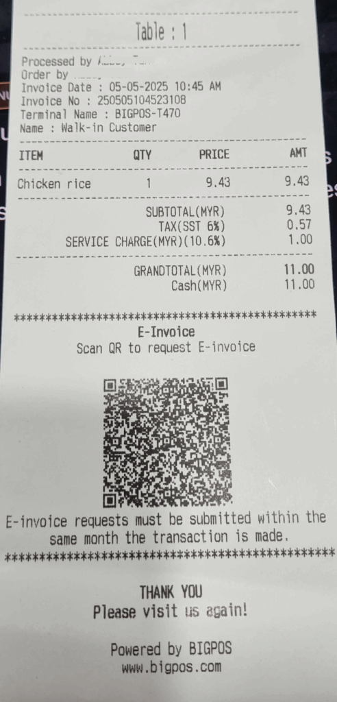 E-Invoicing Setup Guide – BIGPOS Support