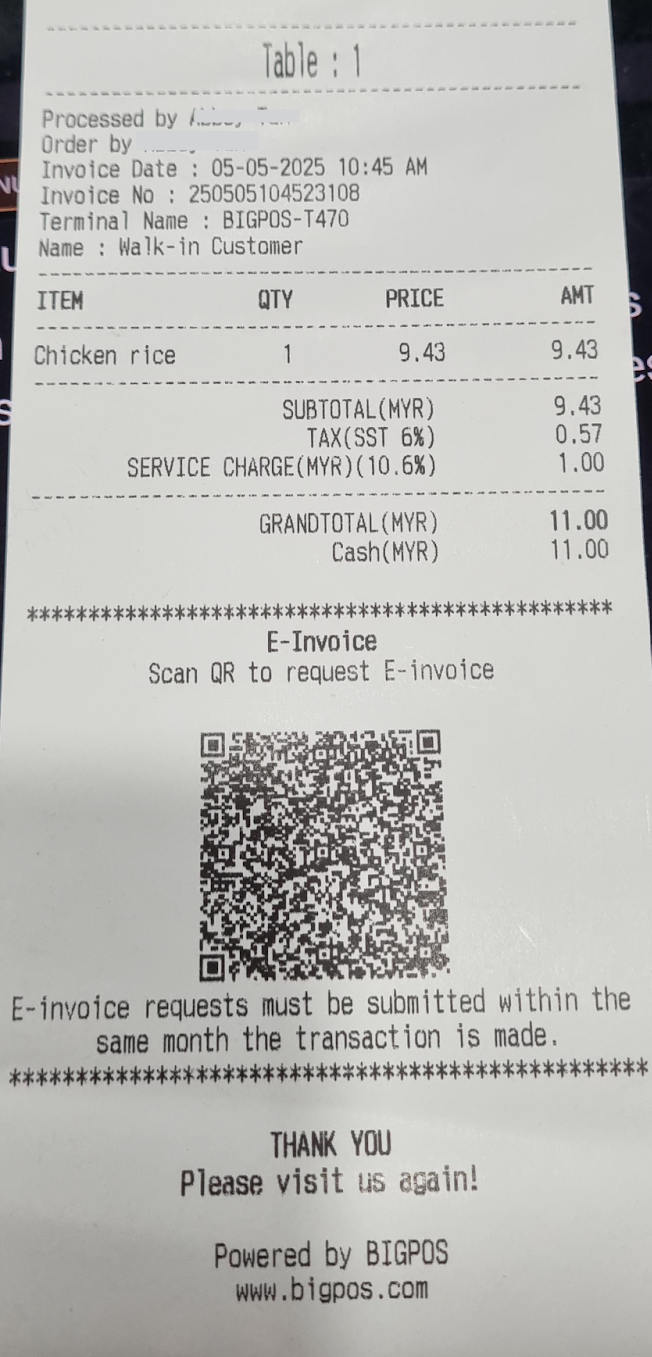 E-Invoicing Setup Guide – BIGPOS Support